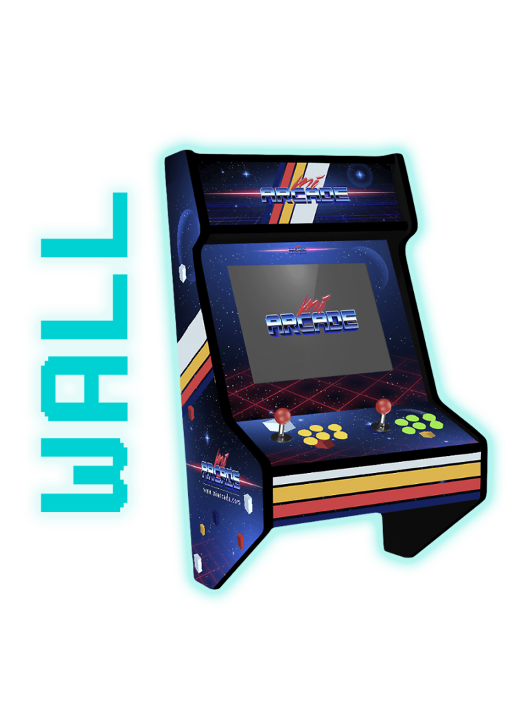 Máquina Arcade de Pared. Modelo Wall | MiArcade