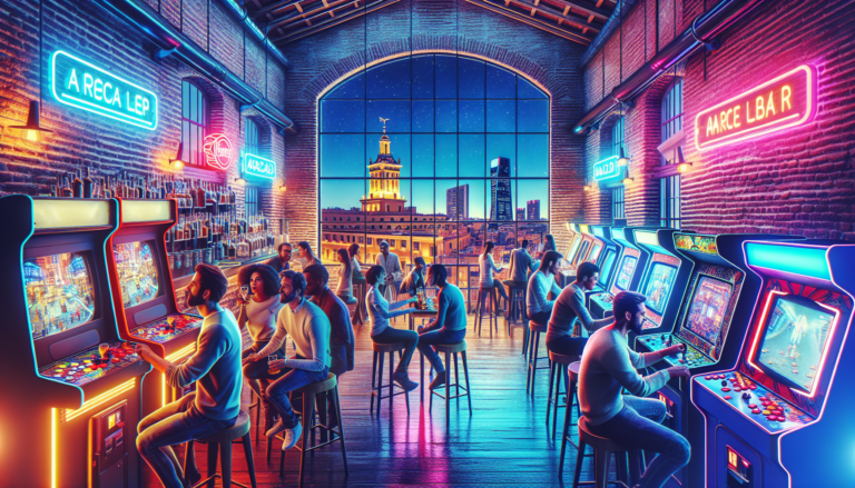 Next Level Arcade: Bar de Recreativos en Madrid | MiArcade